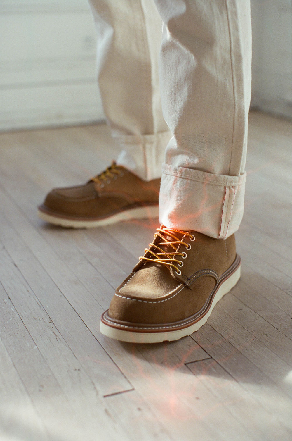 red wing heritage 3113 engineered garments x shop moc oxford camel rem ...