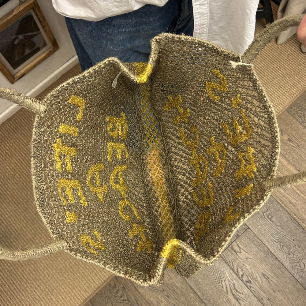 the jacksons life's a beach jute bag large – www.sublime.bz